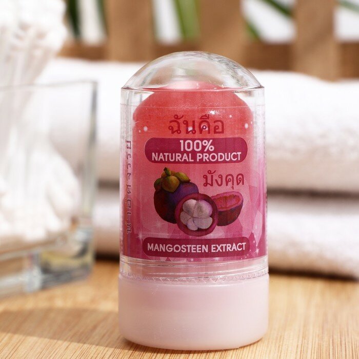 Дезодорант КНР кристаллический Мангустин, без запаха, 60 г (3118852)