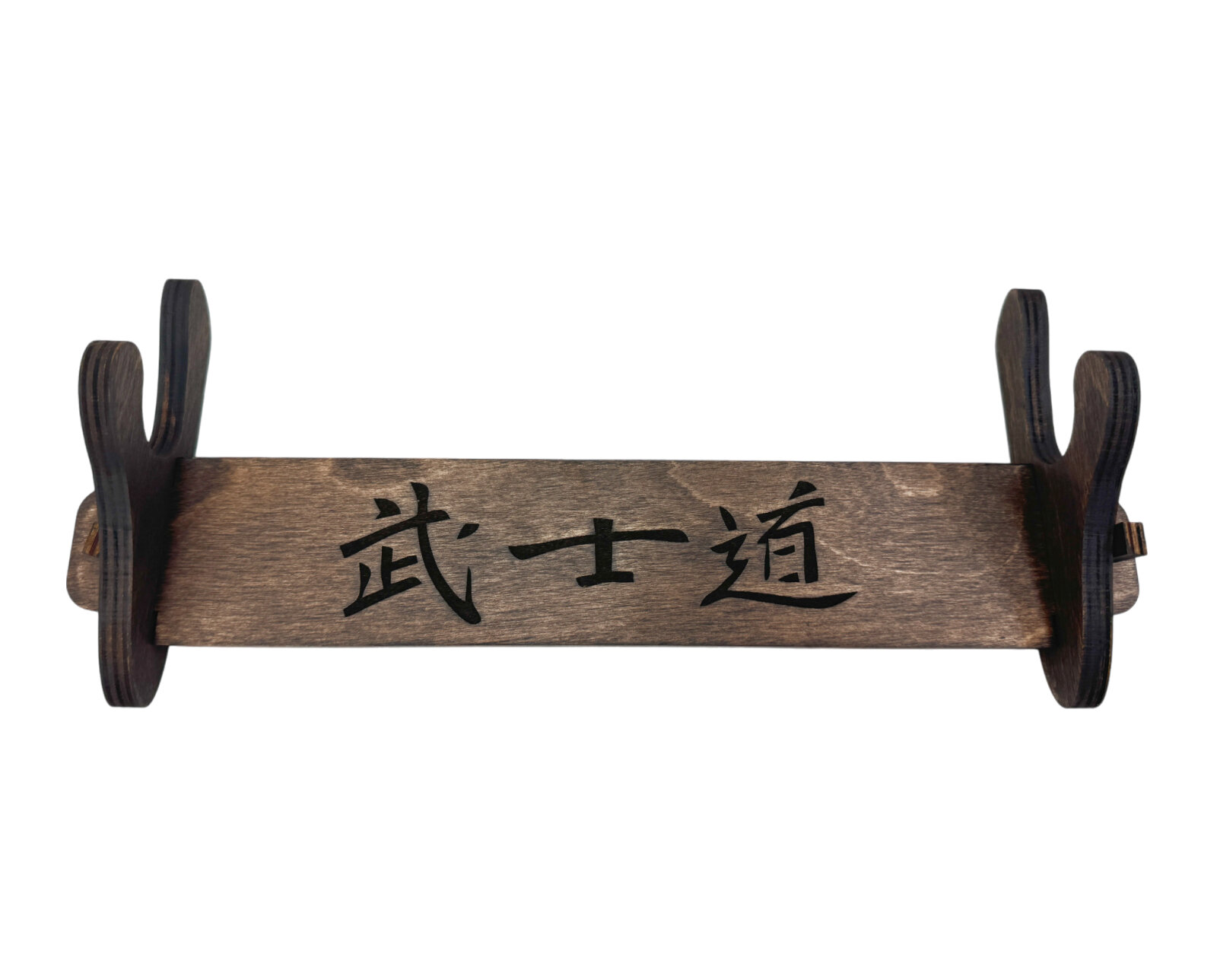 Подставка навесная деревянная под катану