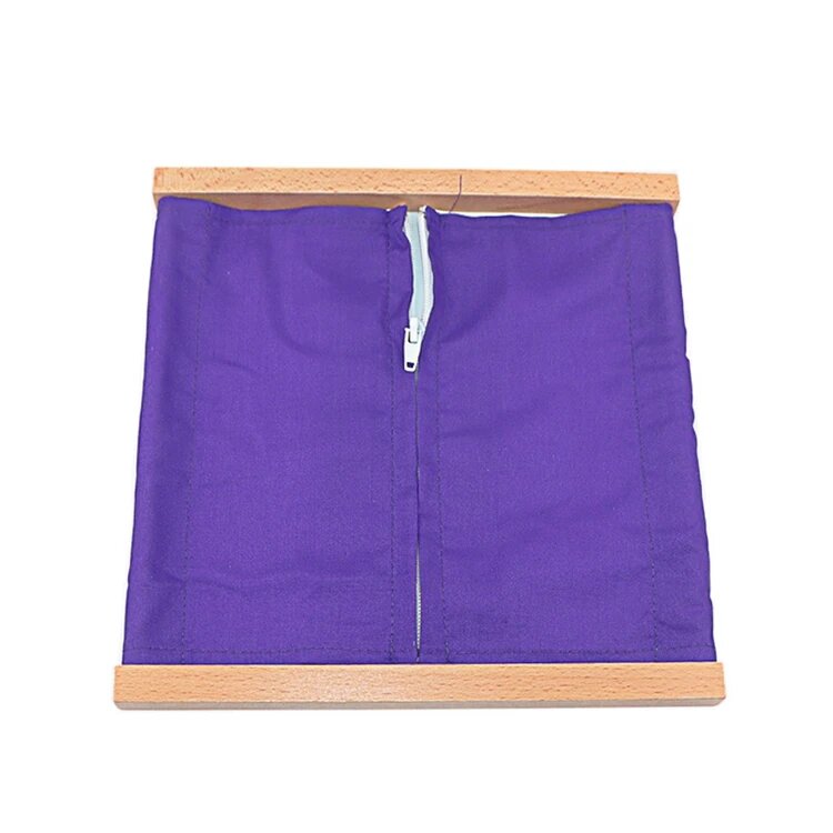 Монтессори материалы, галстук из бука для одежды MYY MCY001 для детей от 3 до 6 лет Фиолетовый, 7