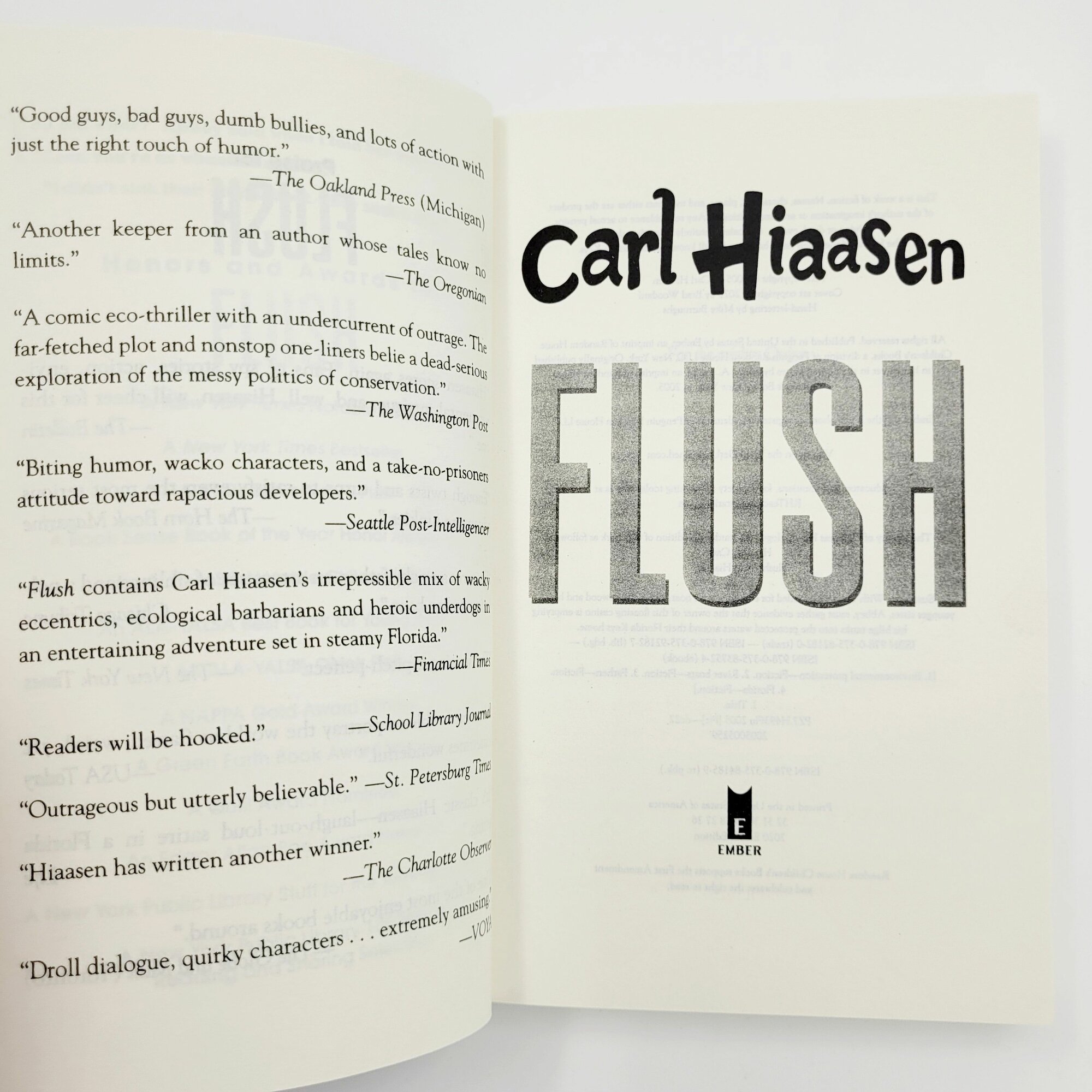 Carl Hiaasen. Flush — фото 1