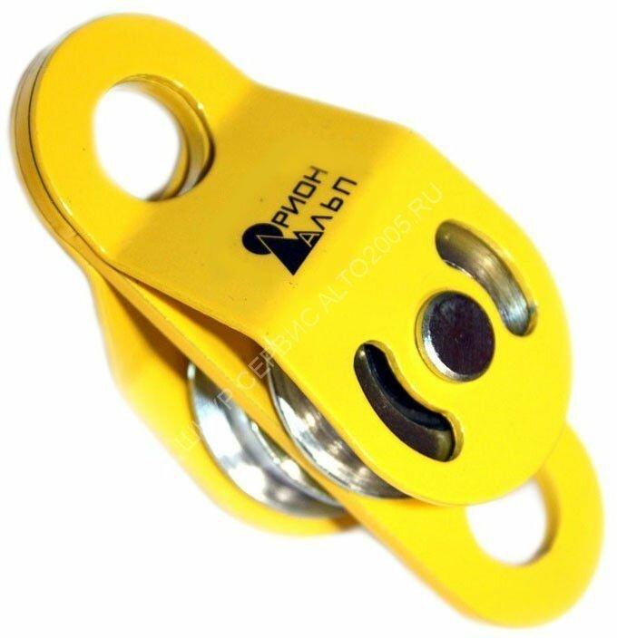 Блок-ролик двойной с подшипником, (Орион)