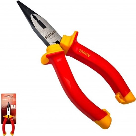 Длинногубцы Elitech диэлектрические 120401