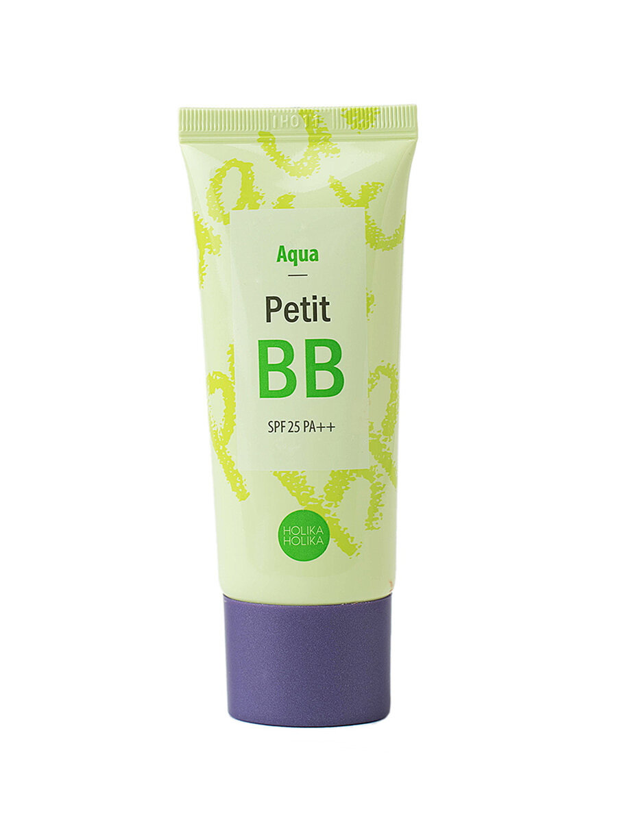 ББ крем для лица "Аква" Holika Petit BB Cream Aqua SPF25 PA++, 30 мл