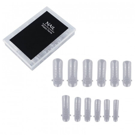 Верхние формы для наращивания ногтей с изгибом № 2, 120 штук