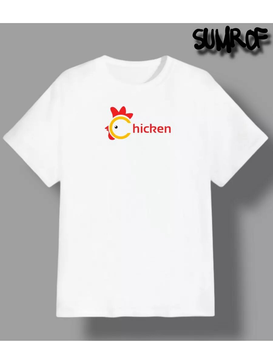 Футболка курица