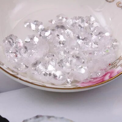 Блестки серебряные Clear Crystal, 8 мм, 360 шт