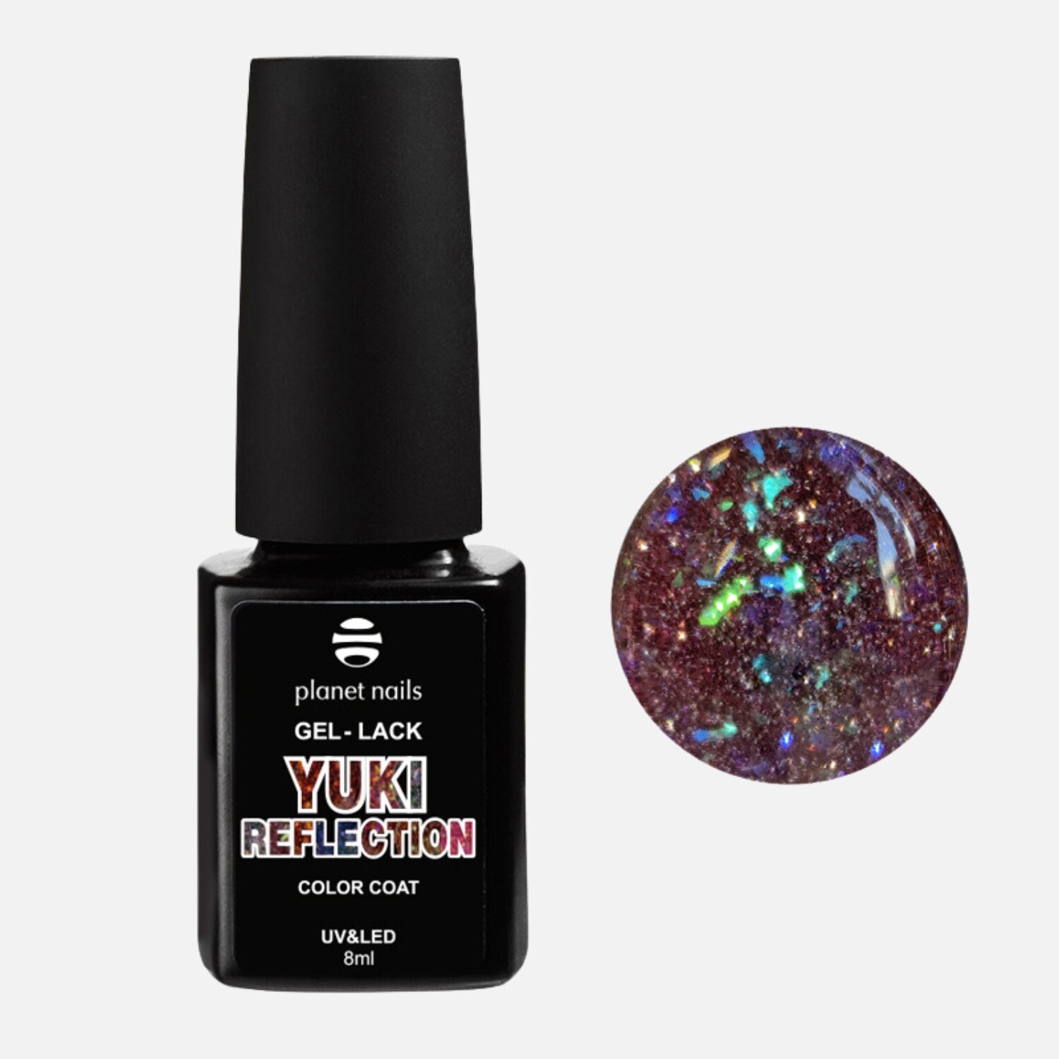 Гель-лак Planet nails Yuki Reflection №683 8 мл арт. 13683