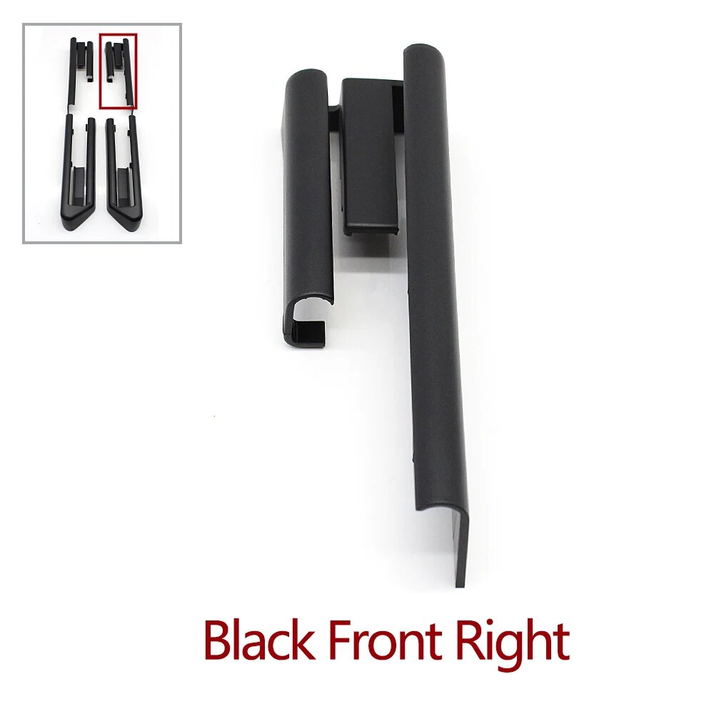 Внутренняя накладка на левое и правое сиденье для BMW X5 X6 E70 E71 E72 2007-2014 Black Front Right