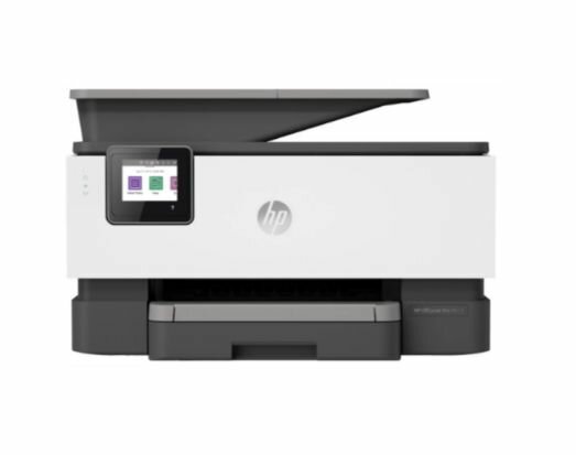 МФУ струйный HP Officejet Pro 9013 AiO (1KR49B) A4 Duplex WiFi USB RJ-45 белый/серый