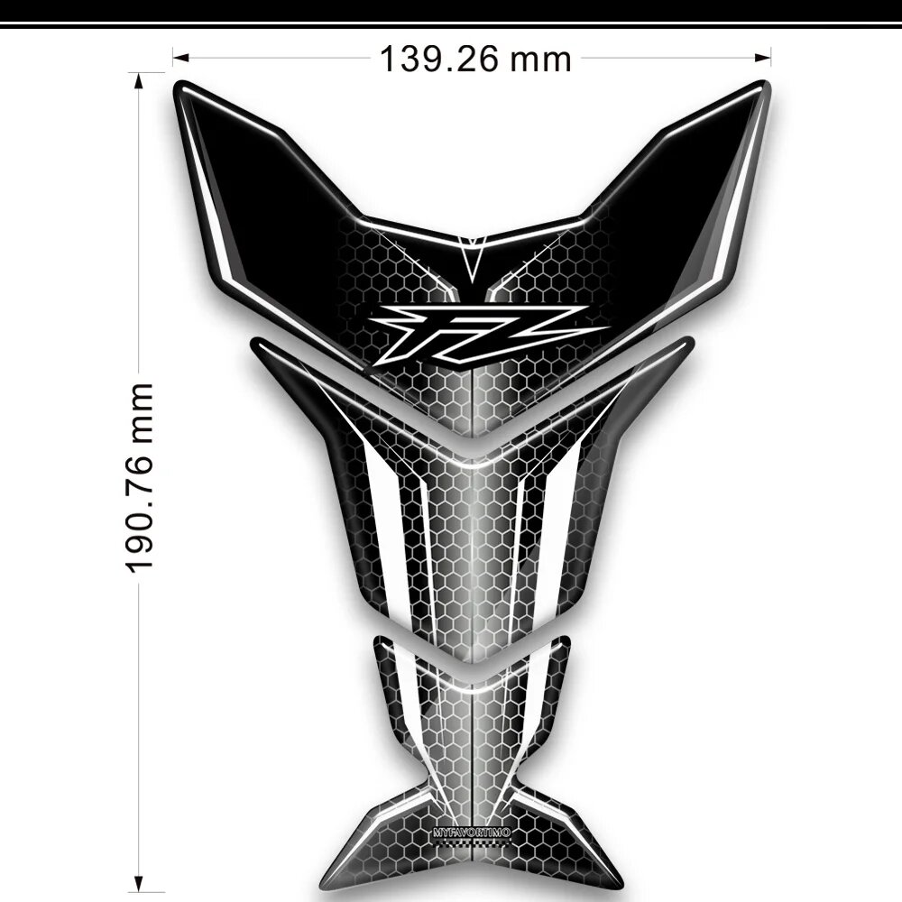 Для мотоцикла Yamaha FZ6 FZ6N FZ8 FZ8N FZ1 FZ1000 FZ07 FZ09 FZ10 защита топливного бака топливный комплект наклейка на колено