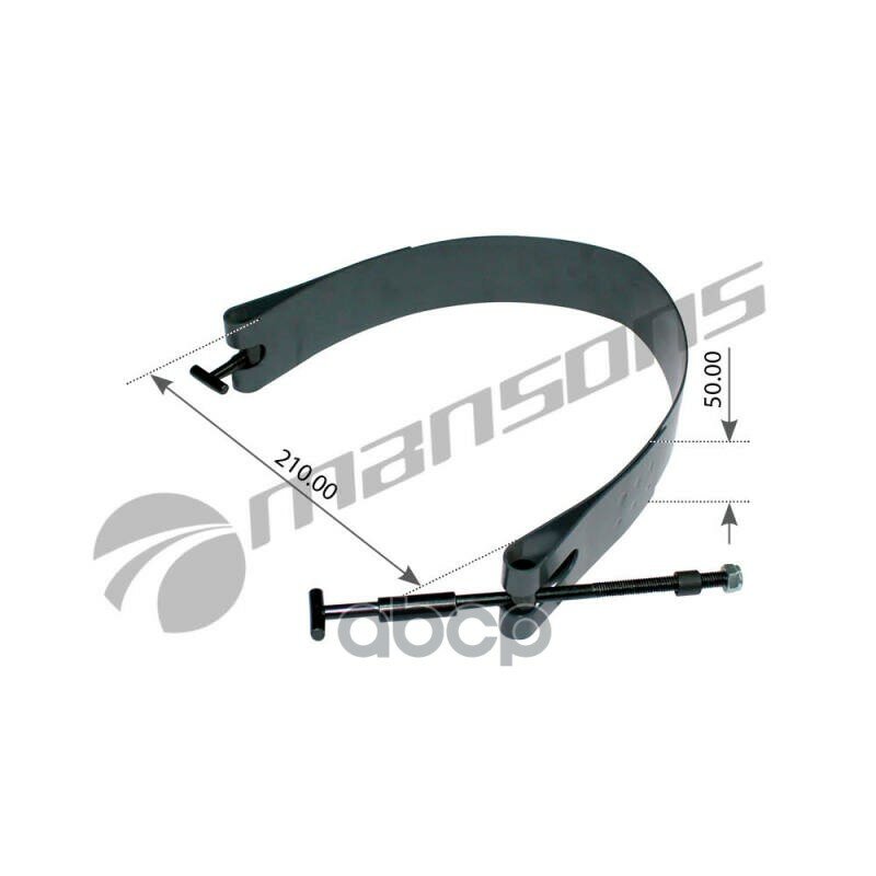 Хомут металлический! SCANIA P/G/R/T-Series Mansons арт. 100670