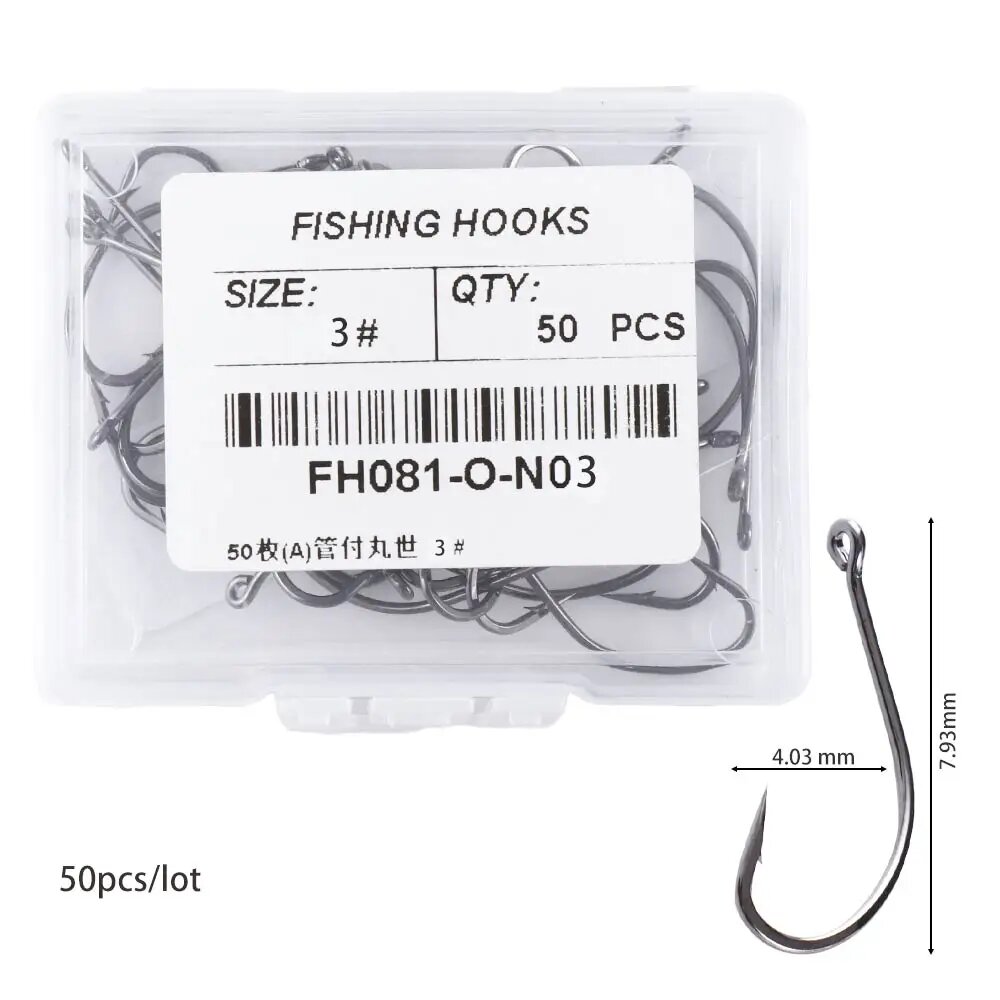 Крючки для приманки, осьминог, рыболовные крючки, набор рыболовных крючков, плотные острые рыболовные крючки с большим длинным хвостовиком