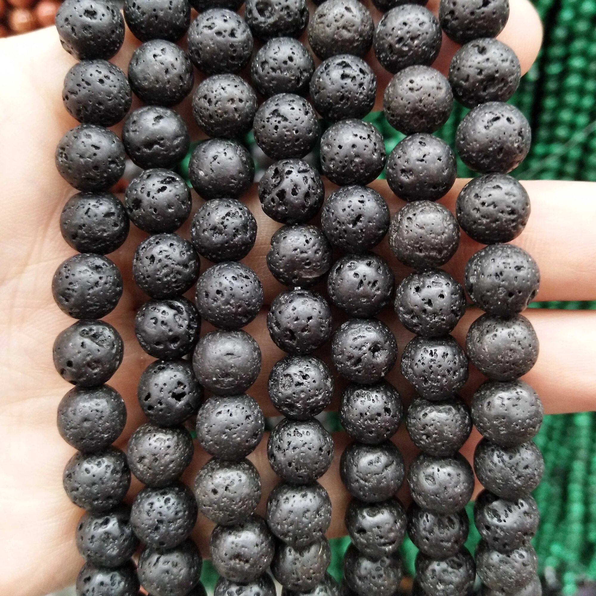 Бусины из натуральных камней SYSRXLR