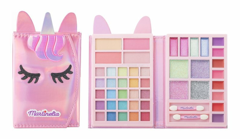 Martinelia Little Unicorn Amazing Makeup Travel Wallet, Набор детской косметики в кошельке,
