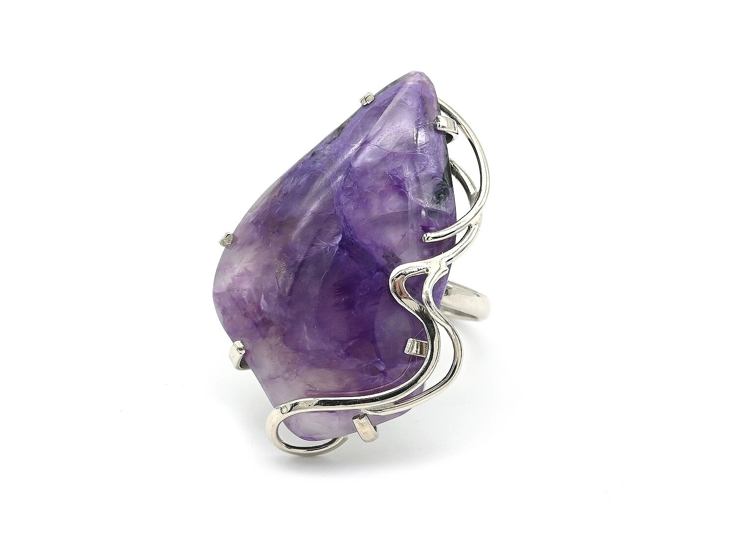 Кольцо, чароит