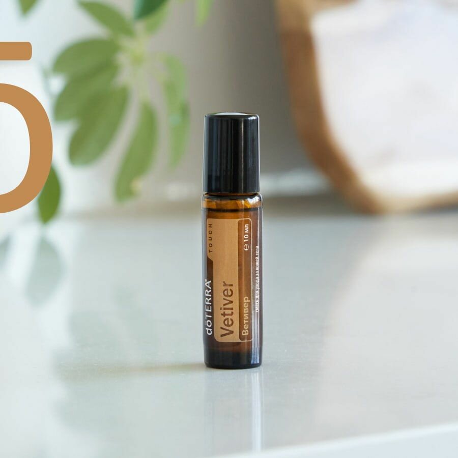DoTERRA Vetiver Touch Doterra, Дотерра Ветивер тач, пробник 1 мл.
