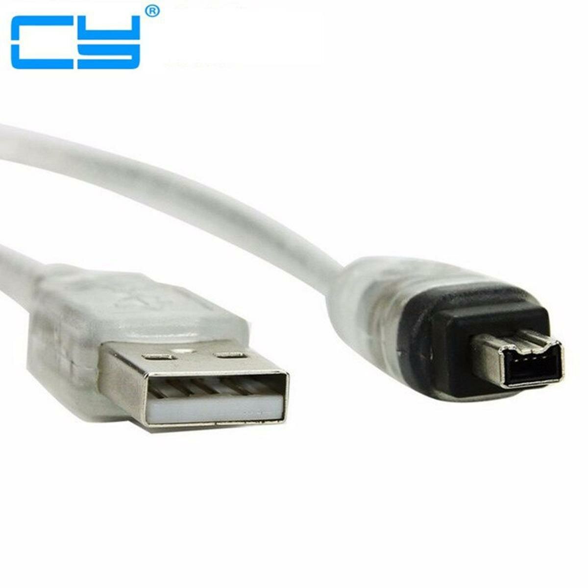 USB Male to Firewire IEEE 1394 4 Pin Male iLink адаптер шнур Firewire 1394 кабель для SONY DCR-TRV75E DV