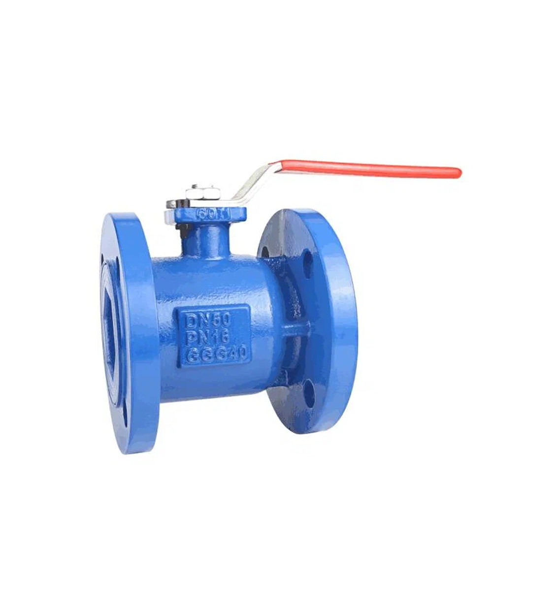 Кран шаровой чугун Ду 15 Ру16 фл полнопроходной под электропривод с рукояткой ISO F05 Тмакс=150 оС Benarmo