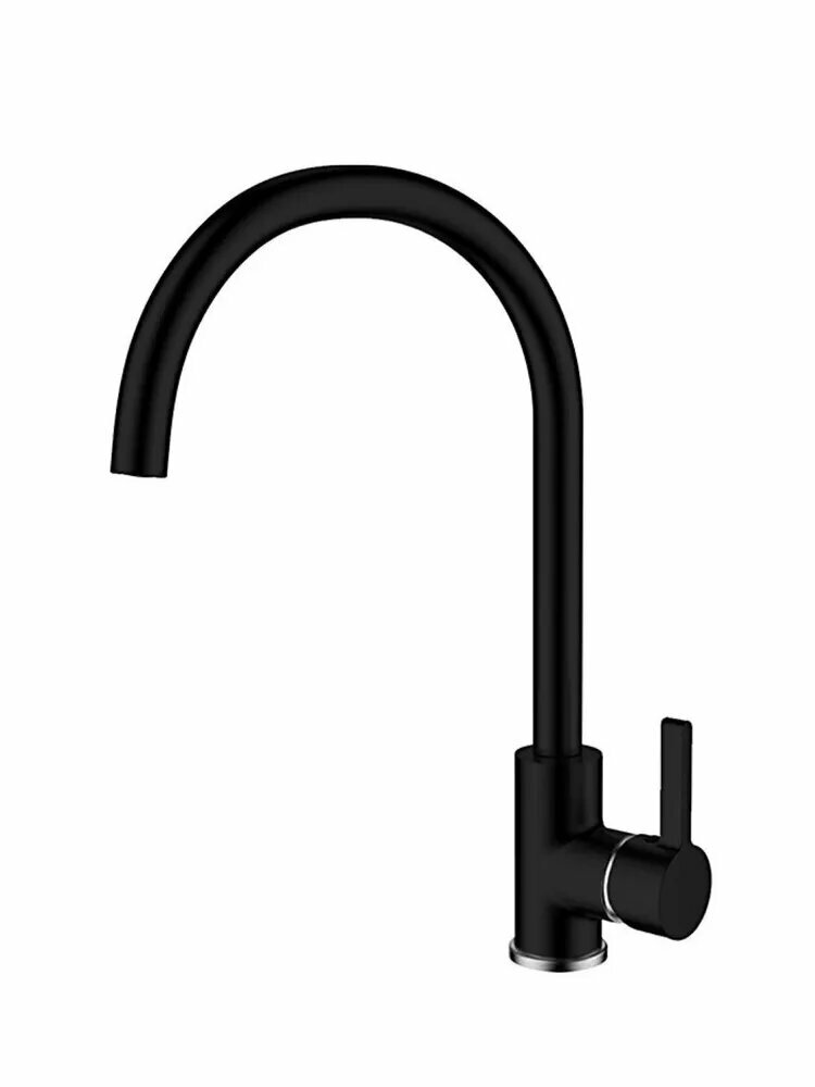 Смеситель кухонный LEDEME L4299B (Черный)