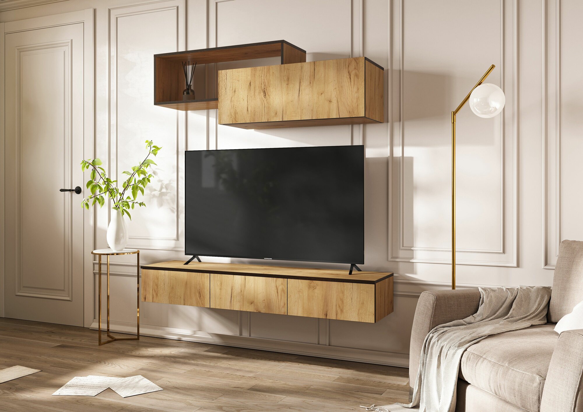 Гостиная Норд Вариант №2 Дуб Крафт