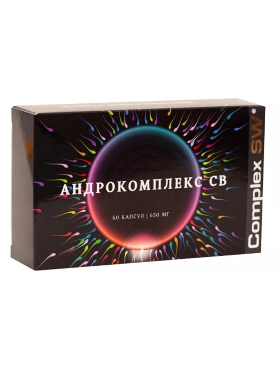 БАД Оптисалт "Андрокомплекс", для мужского здоровья, 60 капсул