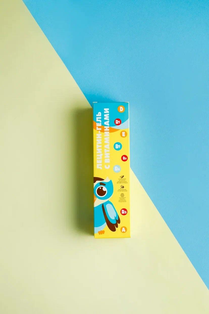 Арт Лайф Лецитин-гель с витаминами 165 гр. Витаминный комплекс с фосфолипидами для детей с 3-х лет