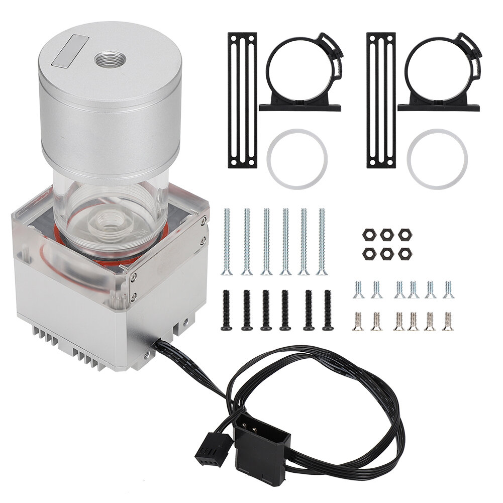 PUB FS6MA-14 Компьютерный интегрированный насос водяного охлаждения бак комплект 800л H поток 4 метра напор (серебристый)