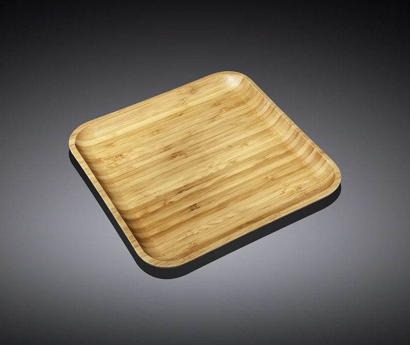 Блюдо для подачи 10x10 см бамбук Wilmax