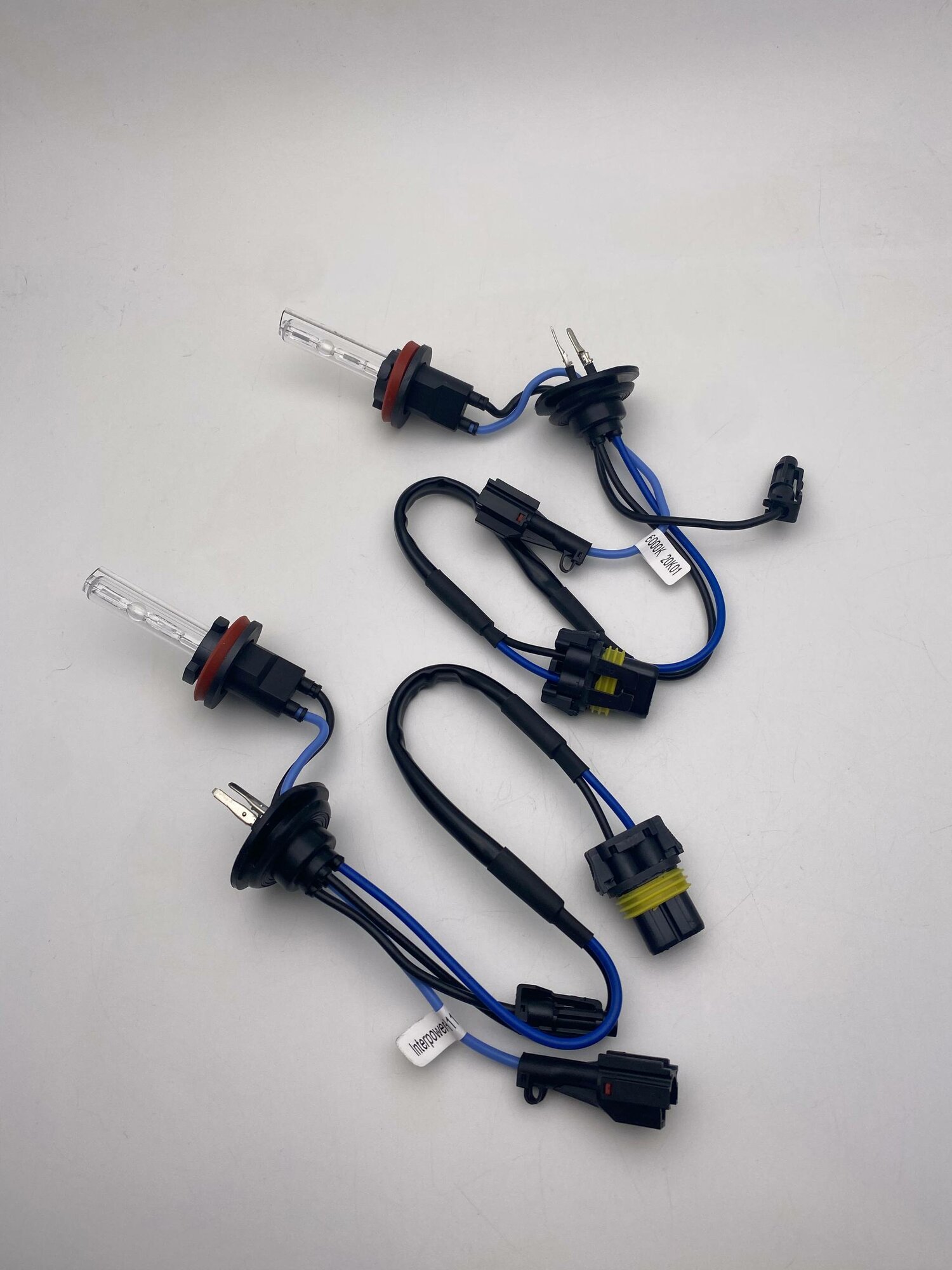 Автолампа Interpower H11, 6000К, ксеноновая, для автомобилей