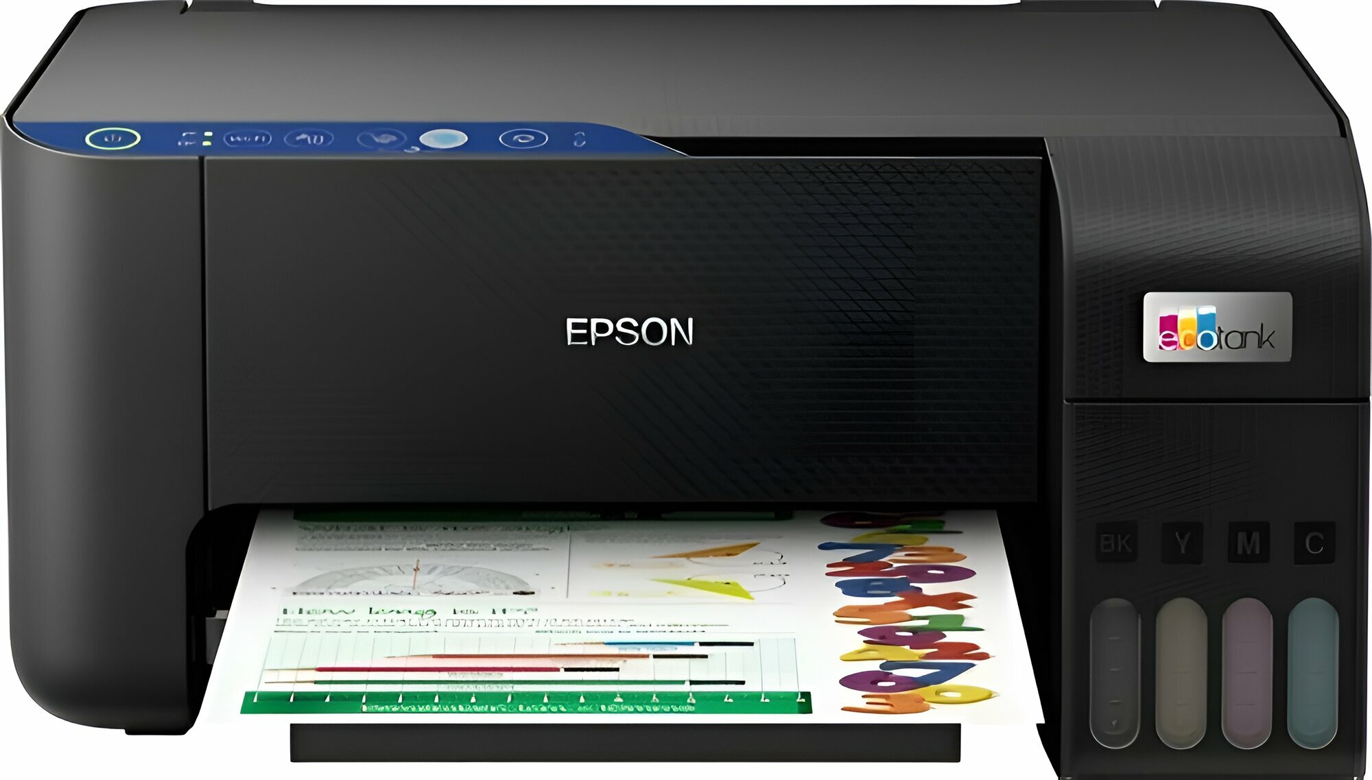 МФУ Epson L3251 EcoTank C11CJ67409, струйный, цветной, A4, Wi-Fi, USB, черный