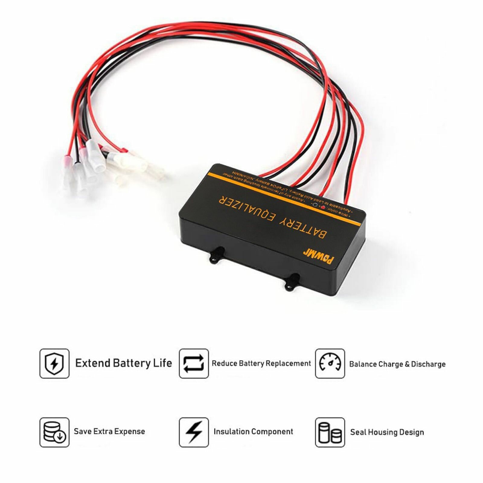 48В гелевый аккумуляторный эквалайзер для подбора напряжения, балансировка для кислотных аккумуляторов, универсальное применение