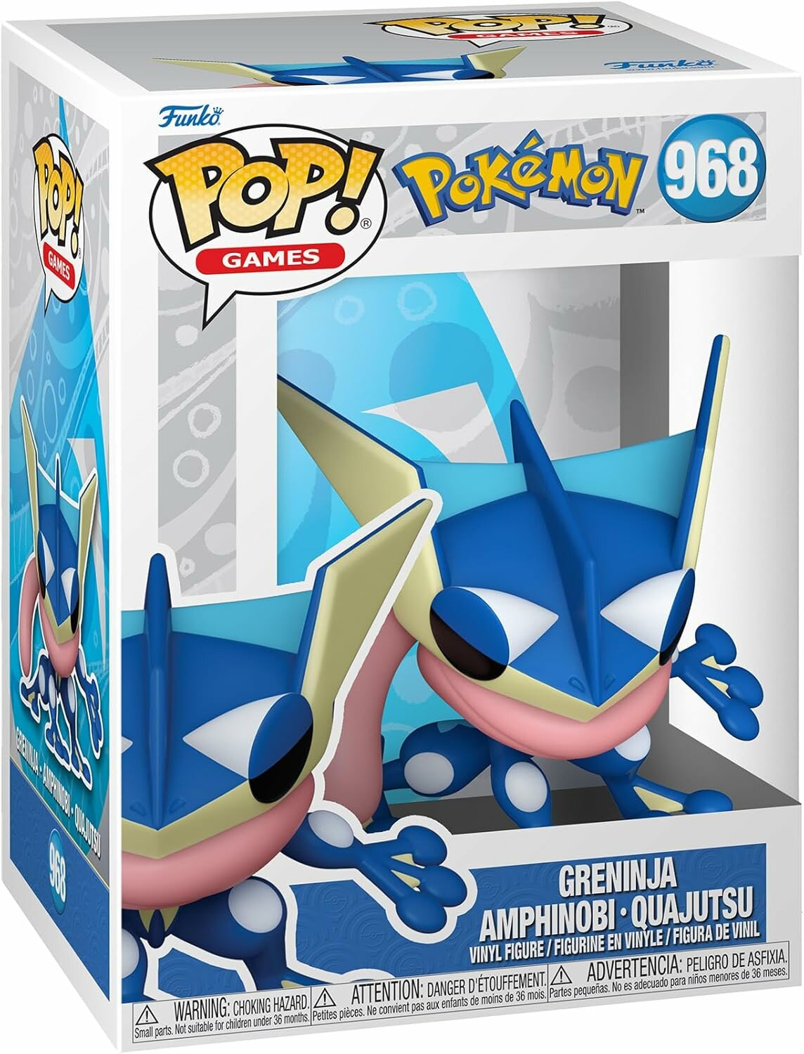 Фигурки Funko Pop Games - Коллекционная фигурка Pokemon Greninja - Фанко 968