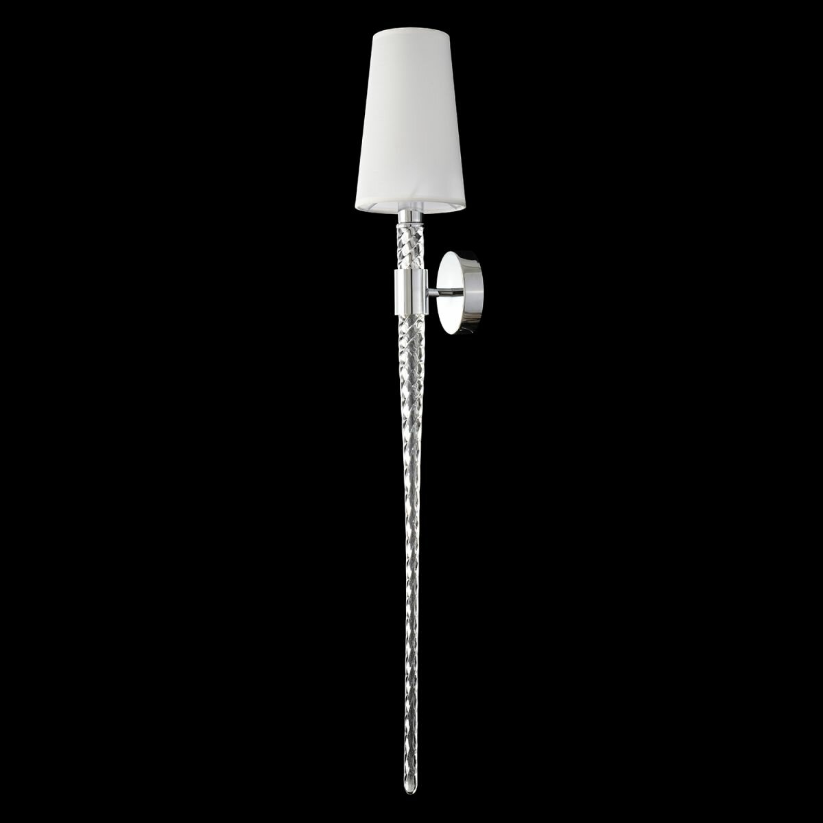 Бра Crystal Lux LUMINOUS AP1 CHROME — фото 1