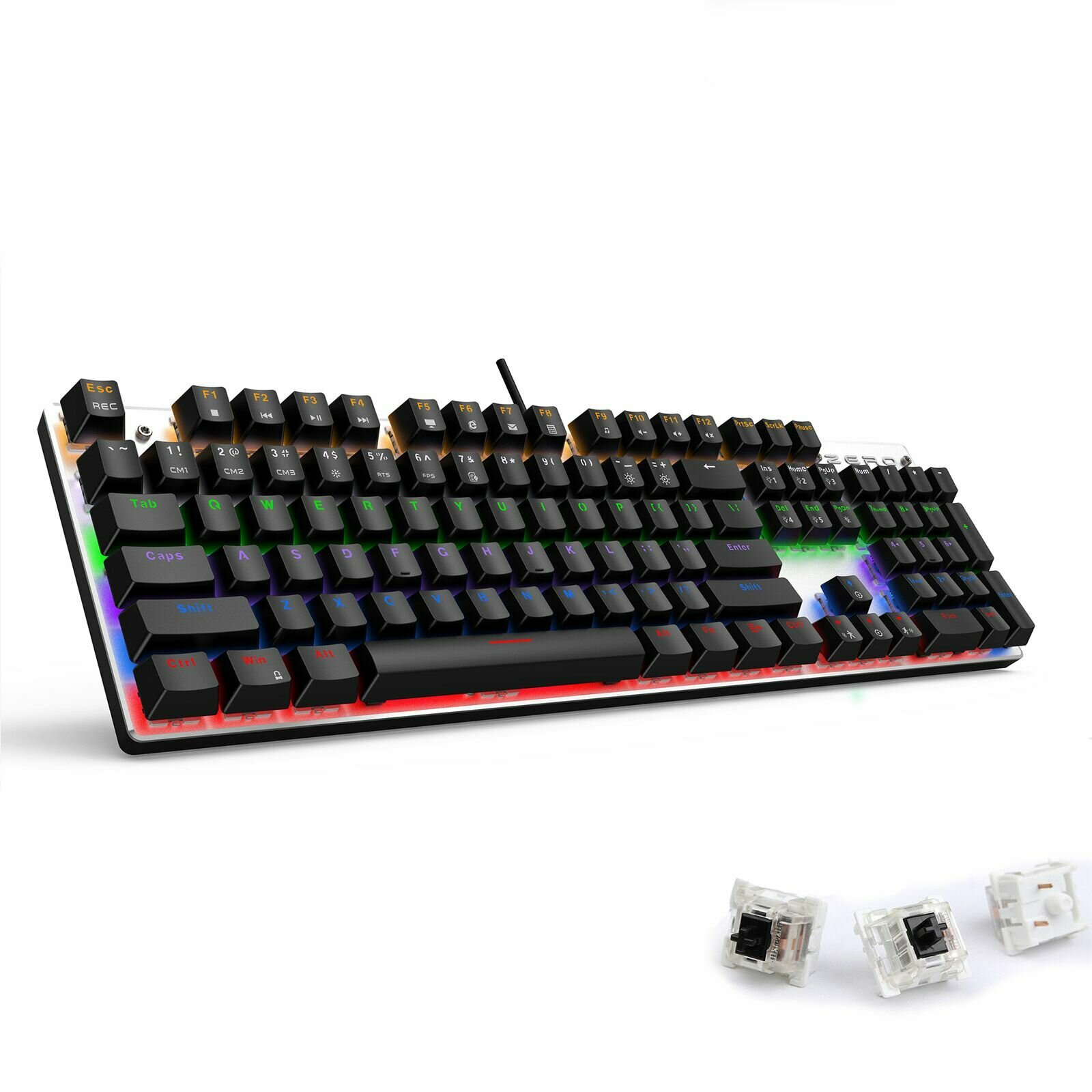USB Gaming Keyboard 104-клавишная клавиатура с подсветкой