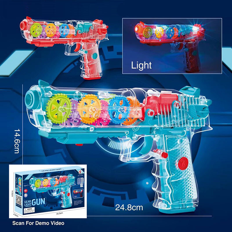 Детская игрушечная машина с прозрачным механизмом, электрическая музыкальная машина с подсветкой, универсальная концептуальная машина, универсальная машина для вождения