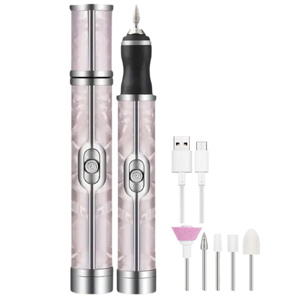 Electric Nail Filing Machine Rechargeable 15000RPM Drill for Personal Nail Care