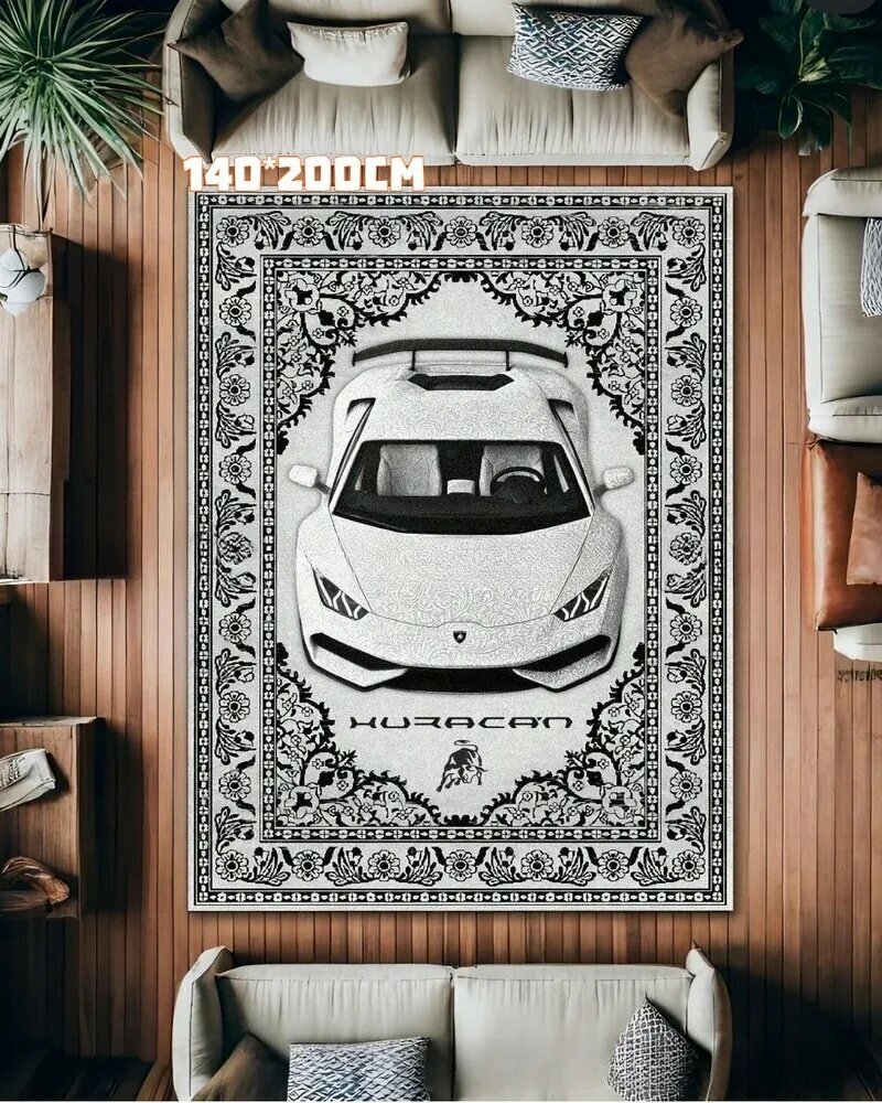 Ковер Розы 3D 140x200 см