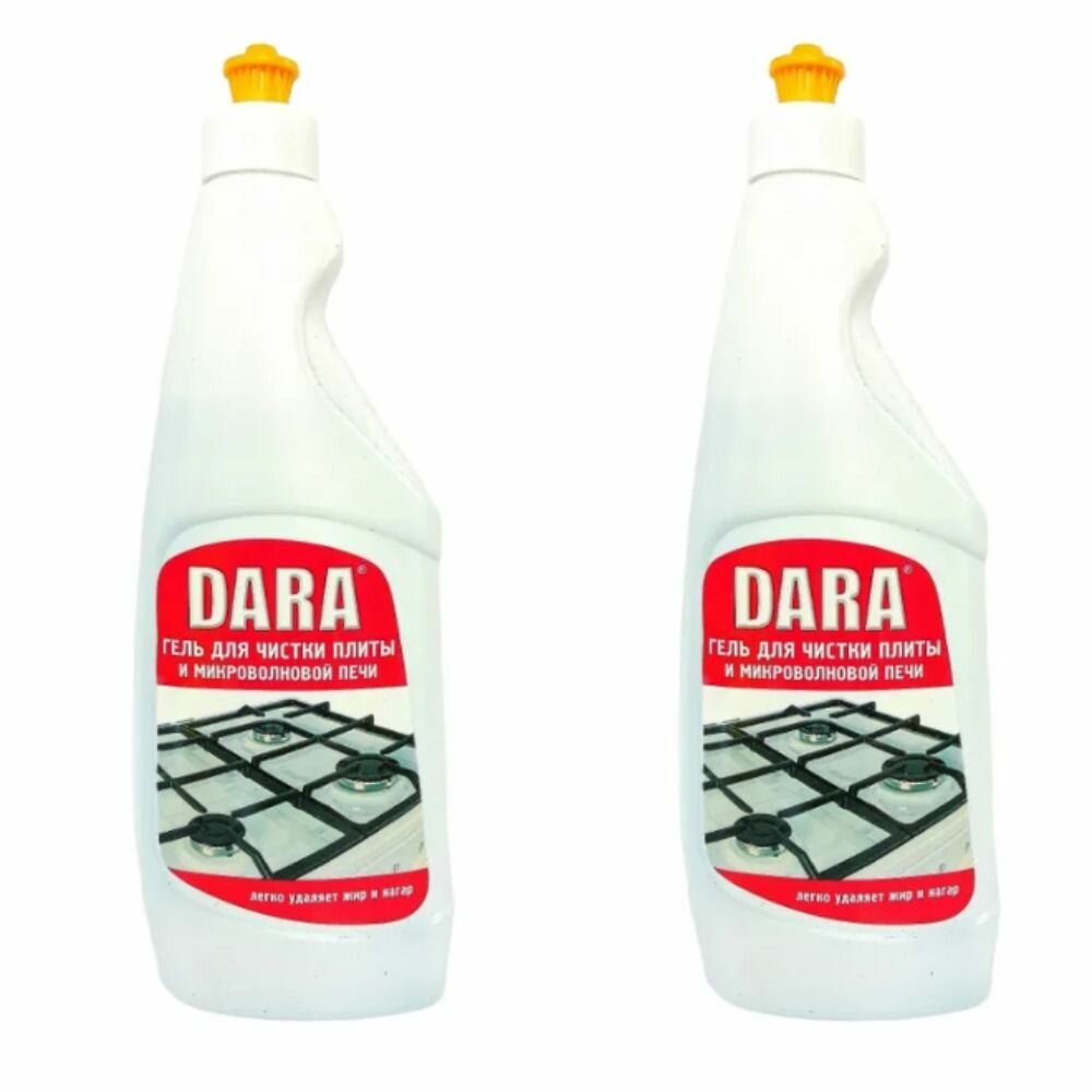 Dara Гель для чистки плиты и микроволновой печи, 550 г, 2 шт
