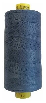 Нитки GUTERMANN 112 Синий пепел - 4 катушки по 1000м
