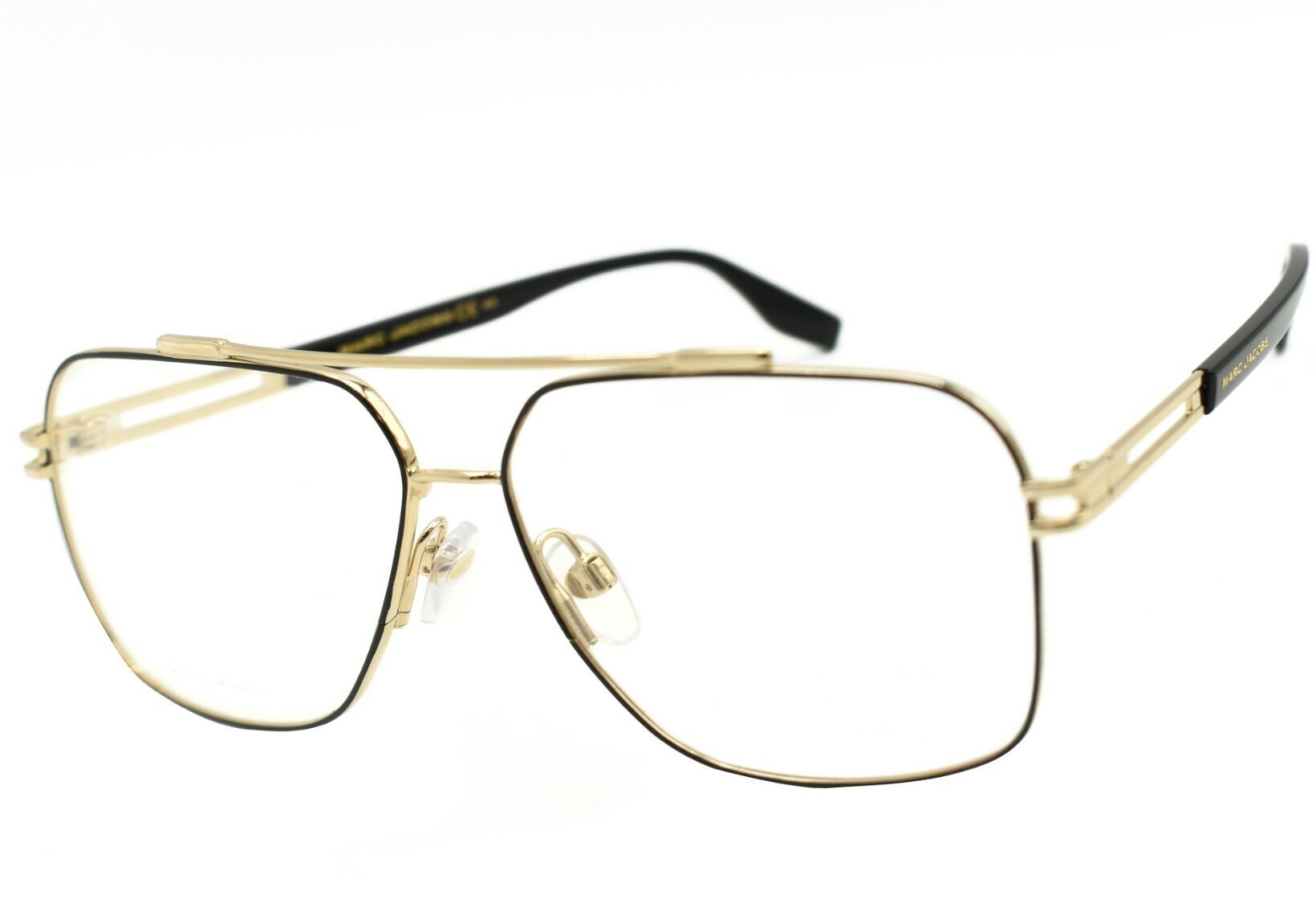 Оправа для очков MARC JACOBS 634 RHL пол Унисекс форма оправы Авиатор цвет оправы Золотой, Чёрный