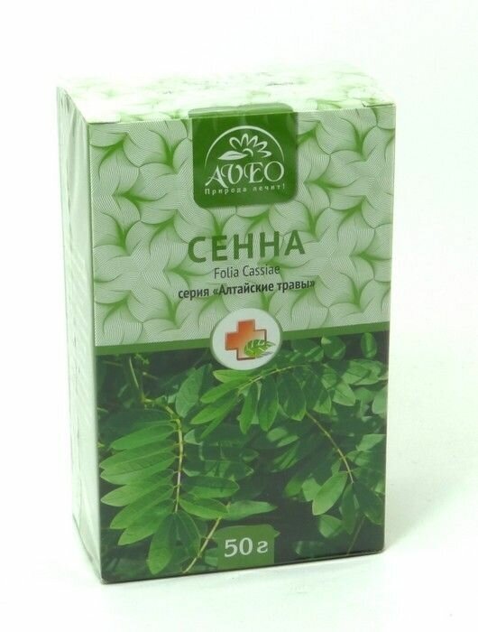 Чайный напиток Aveo "Сенна", листья, Алсу, 50 г