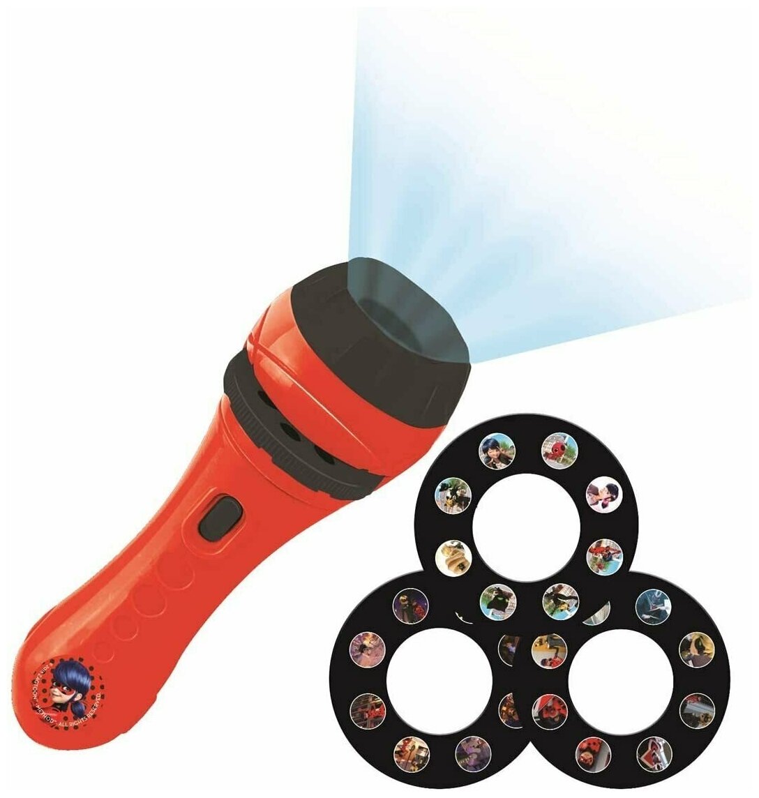 Фонарик-проектор LEXIBOOK Tales of Ladybug & Cat Noir