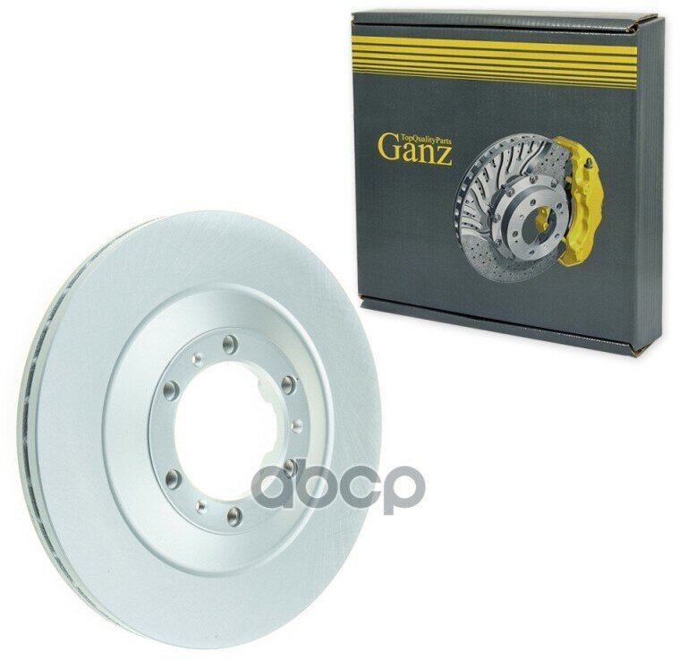 Диск тормозной передний с покрытием GREAT WALL Hover /Vent D=280mm GANZ арт. GIJ06197