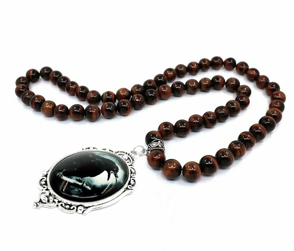 Бусы, бычий глаз