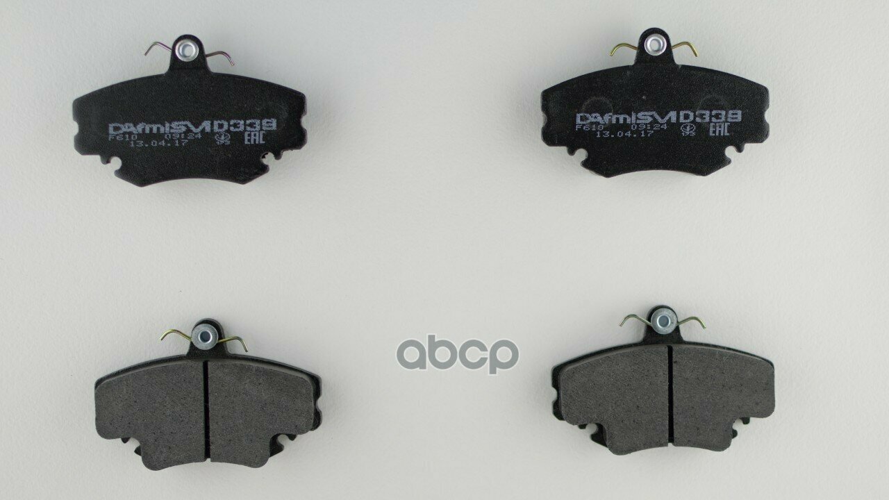 Колодки тормозные дисковые передние для а/м Lada Largus, Renault Logan (8 клап.) с АБС Dafmi DAfmi арт. D339SM