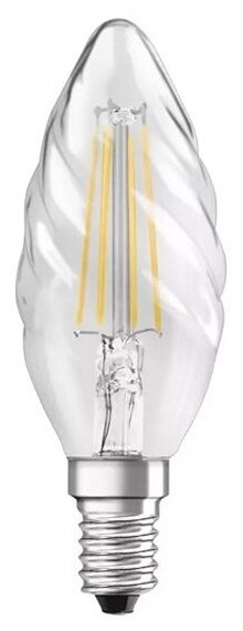 Светодиодная лампа Ledvance-osram OSRAM PARATHOM CL BW FIL 40 non-dim 4W/827 E14