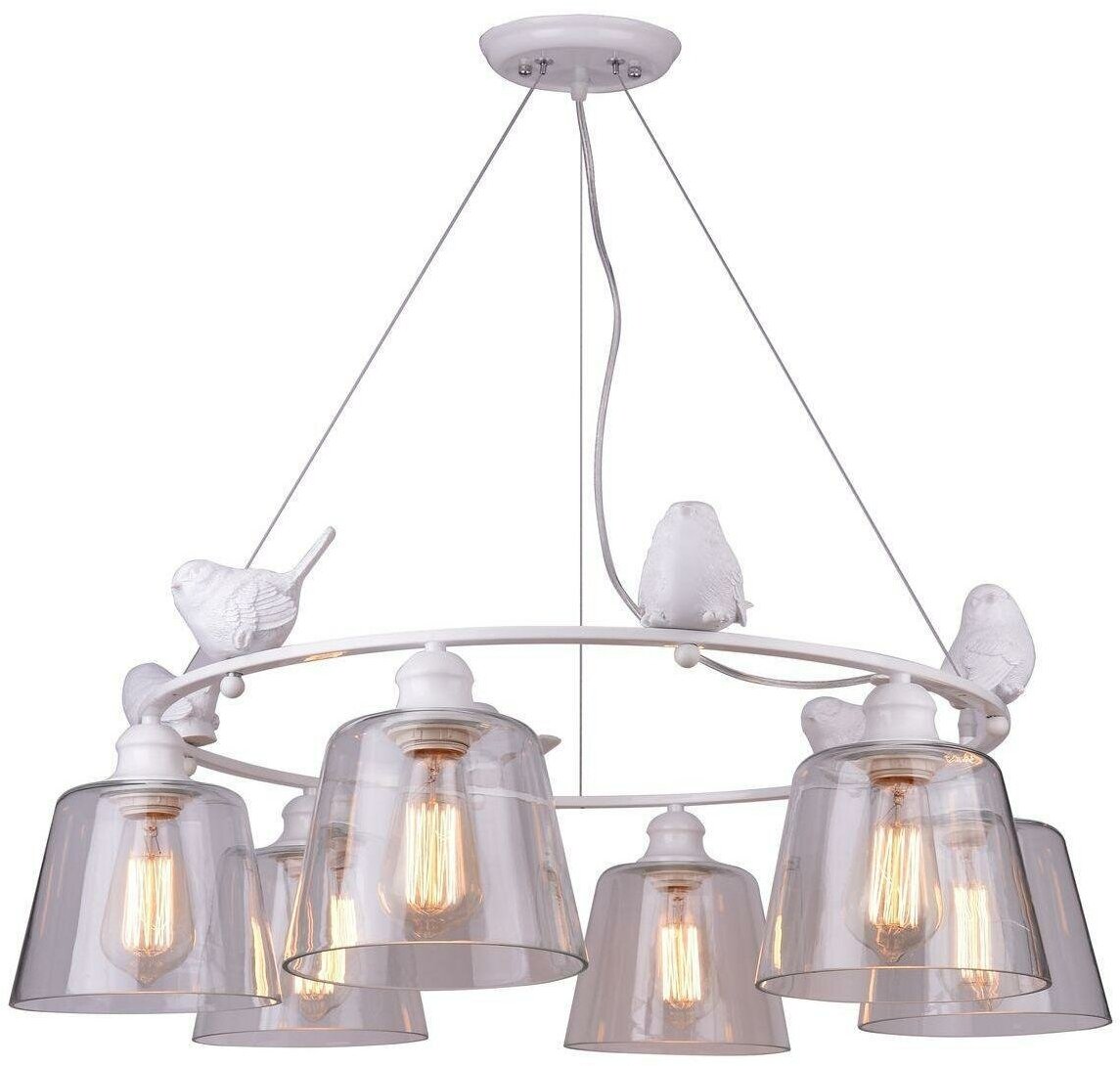 Подвесная люстра Arte Lamp Passero A4289LM-6WH