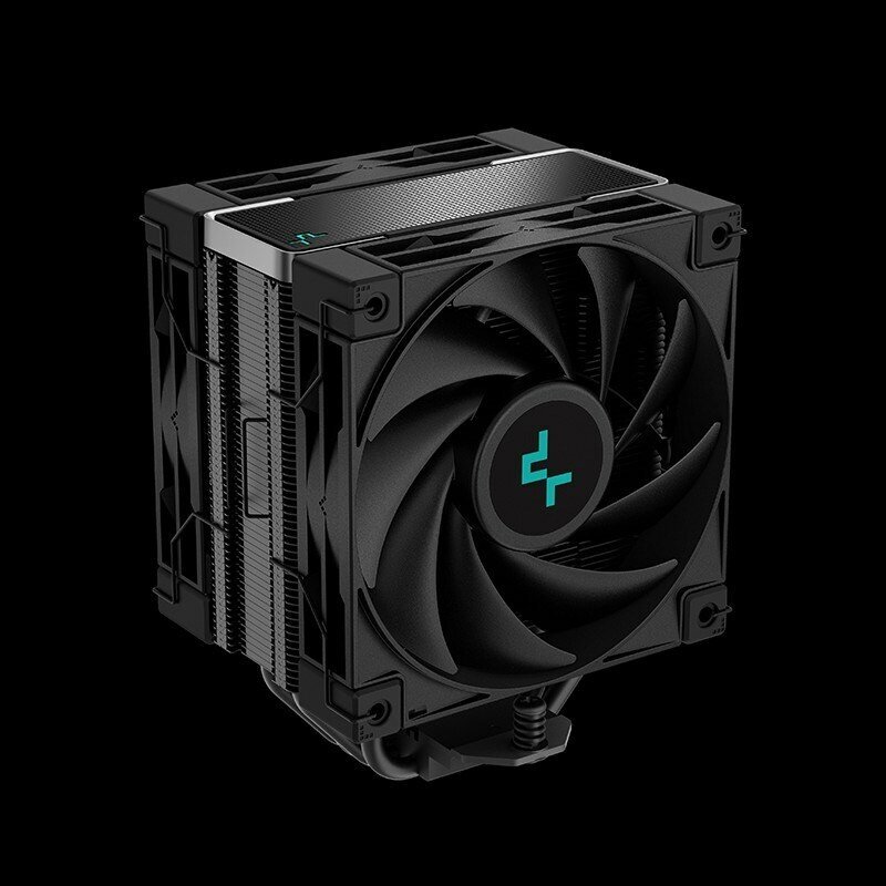 Кулер Deepcool AK400 ZERO DARK PLUS (чёрный, TDP 260W, 2x120mm PWM, для S.1700/1200/115X/AM5)