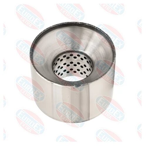Пламегаситель коллекторный 110X80X57 нерж. EuroEX 1108057