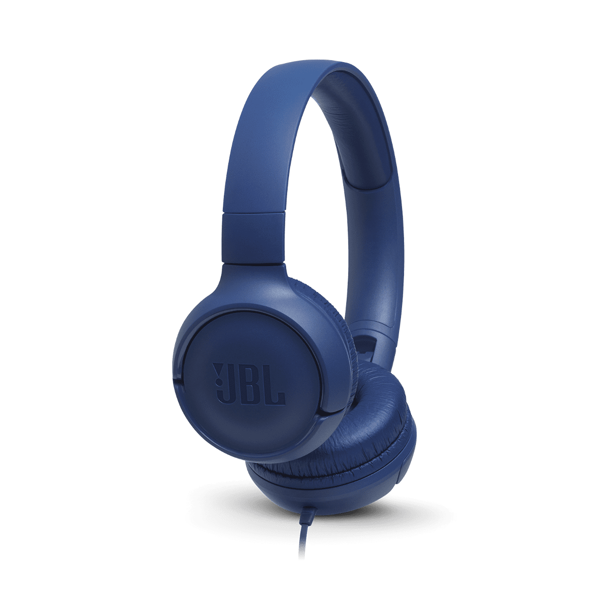 Наушники JBL Tune 500, накладные, проводные, синий (JBLT500BLU)